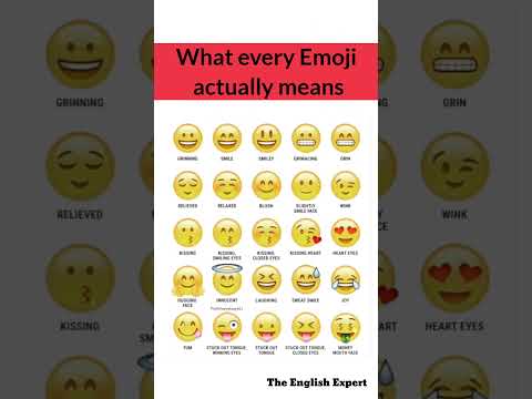 Emoji Meaning in english | #emojichallenge #trending #english