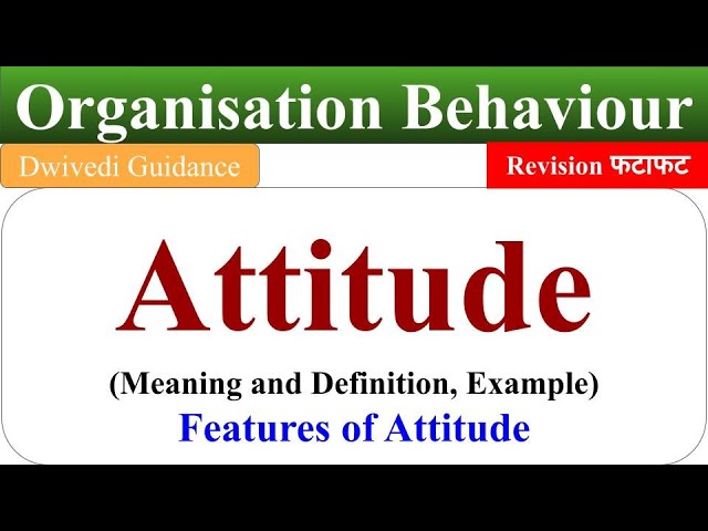 Understanding Attitude: Definition, Types, and Components | Galaxy.ai