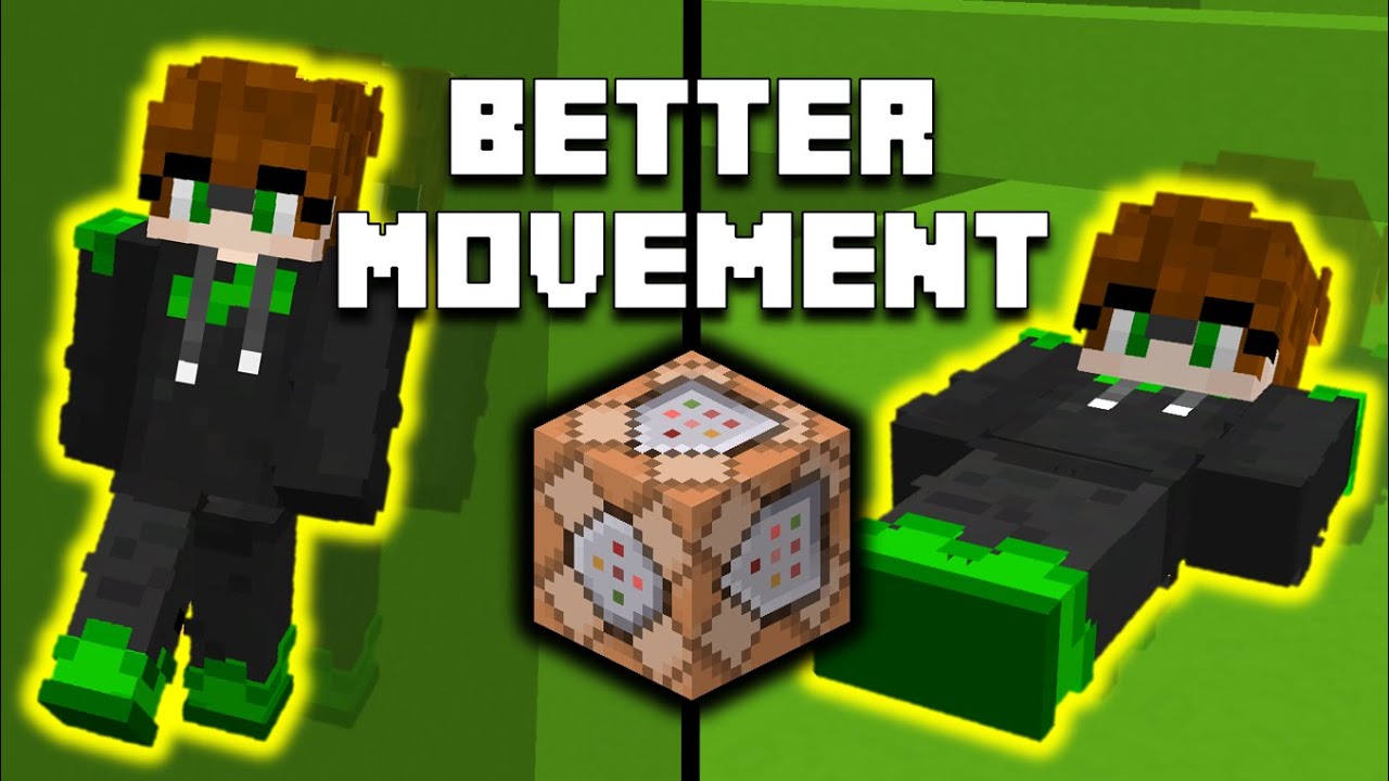 Improving Minecraft's Basic Movement with Commands!