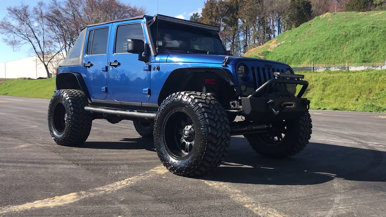 Lifted 2009 Jeep Wrangler Unlimited