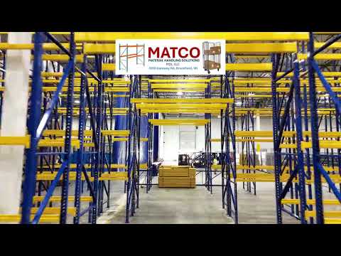 Matco Material Handling Pallet Racking Installation | 60,000 Sq. Ft. Facility in Carol Stream, IL