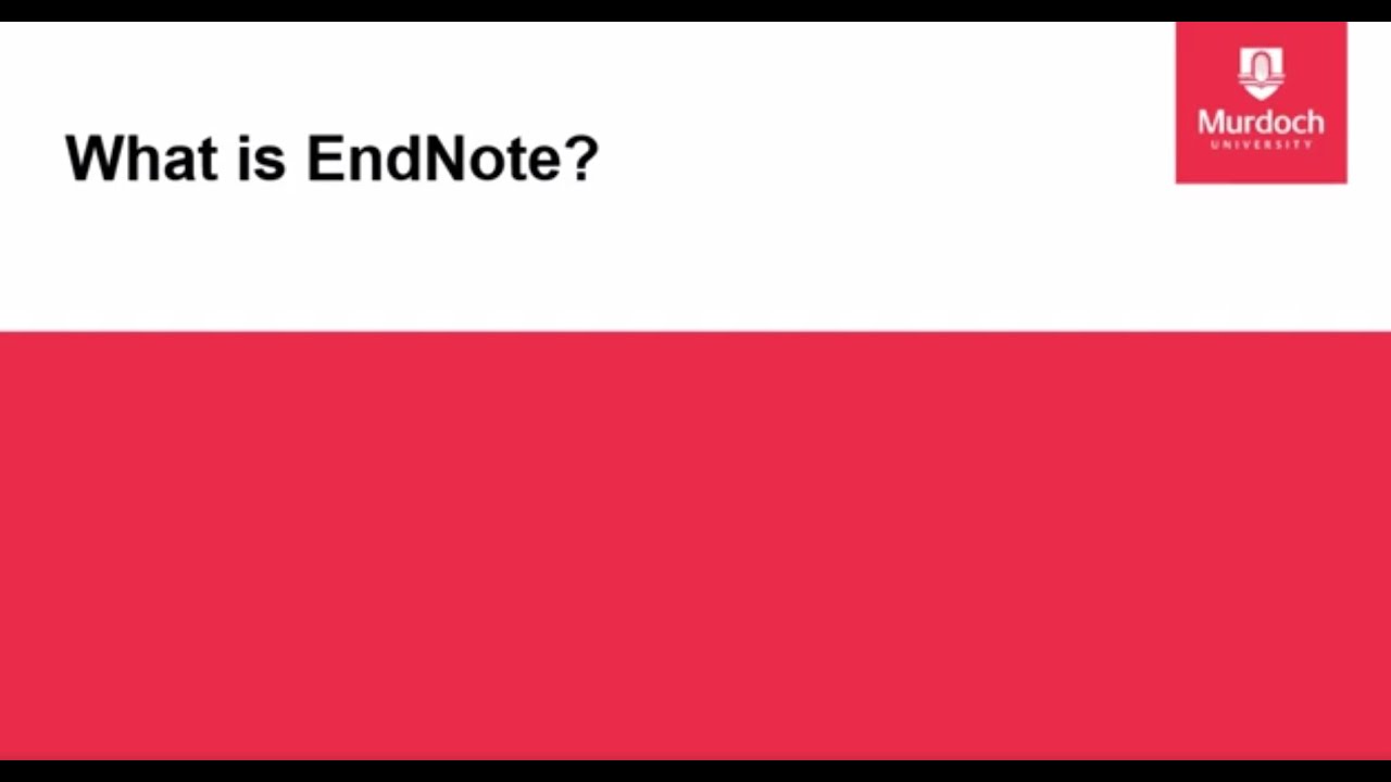 What is EndNote?