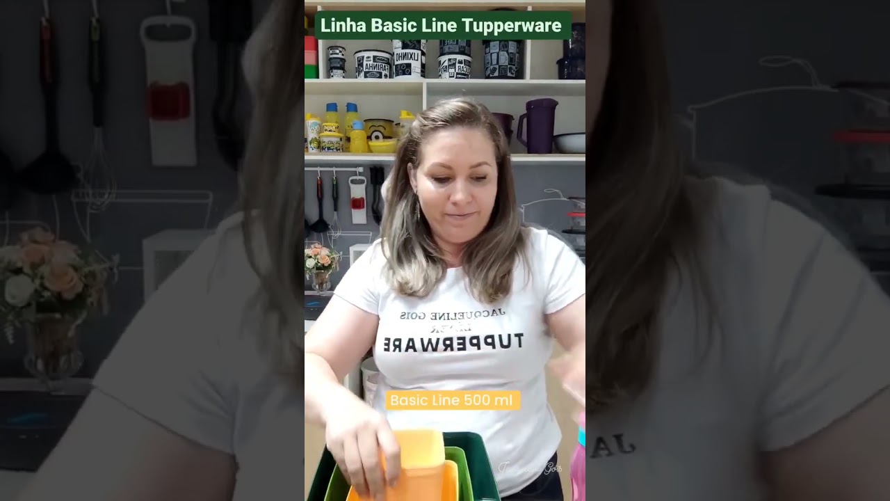 Linha Basic LINE Tupperware #comprecomigo #tupperwareoficial