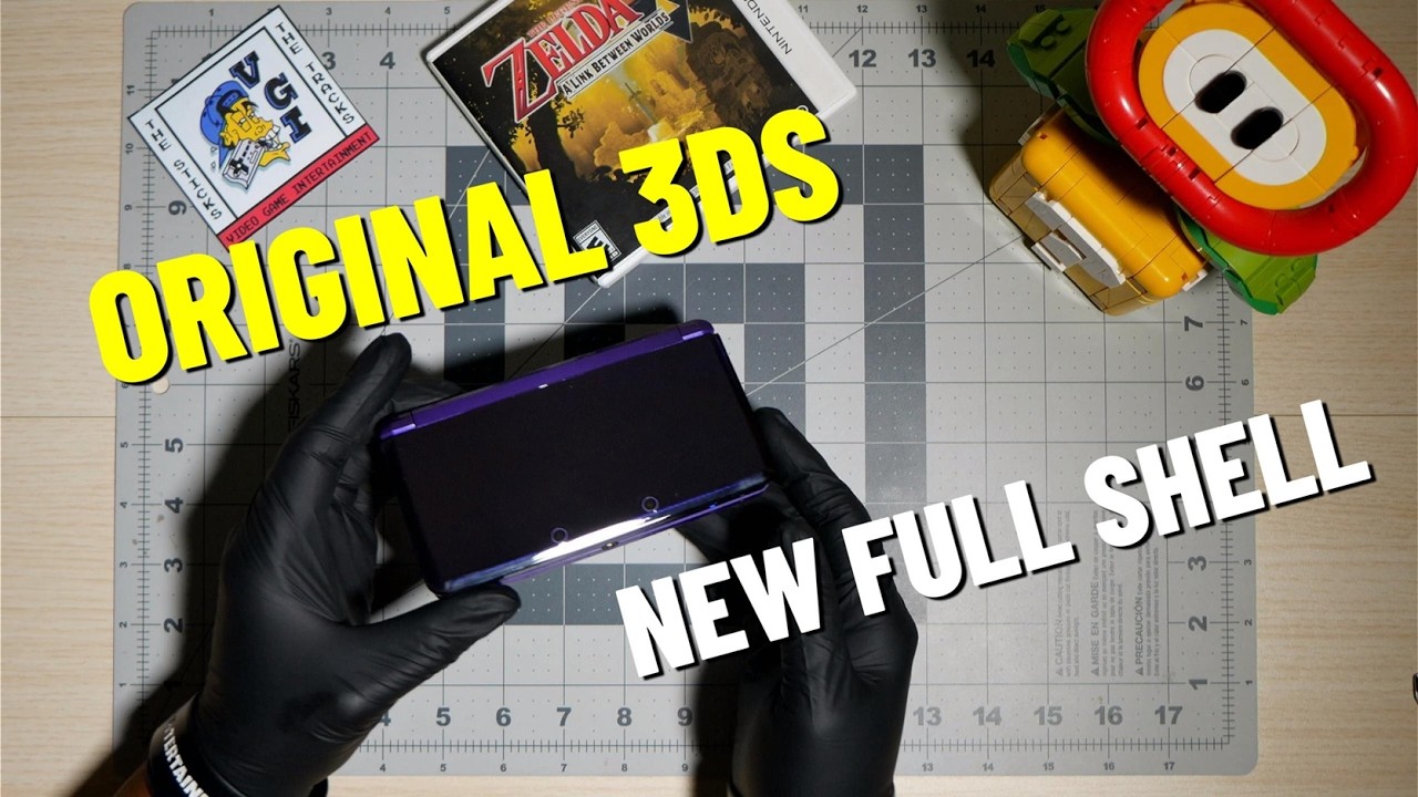 3DS Original Handheld New Shell Full Housing Swap #3ds #nintendo