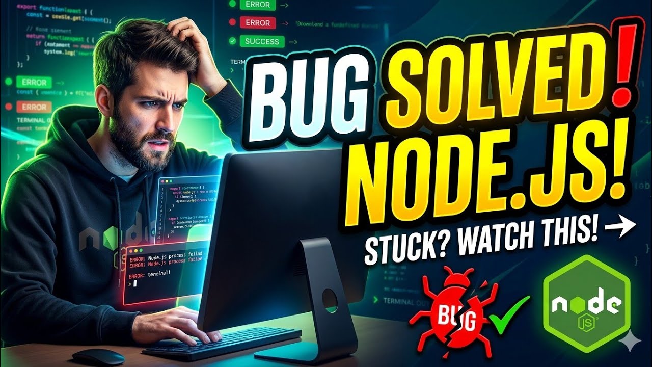 Node.js bug solving | Backend Technology 
