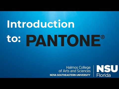 Introduction to Pantone Colors