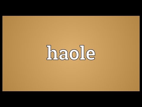 Haole Meaning