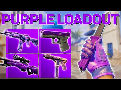 This BUDGET PURPLE Themed CS2 Loadout is INSANE! (Cheap & Expensive)