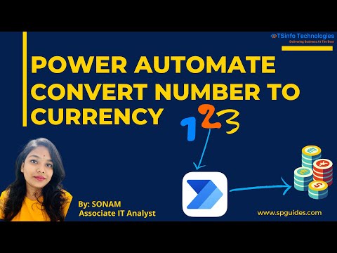 Power Automate Convert Number to Currency | Microsoft Flow | Automated Cloud Flow