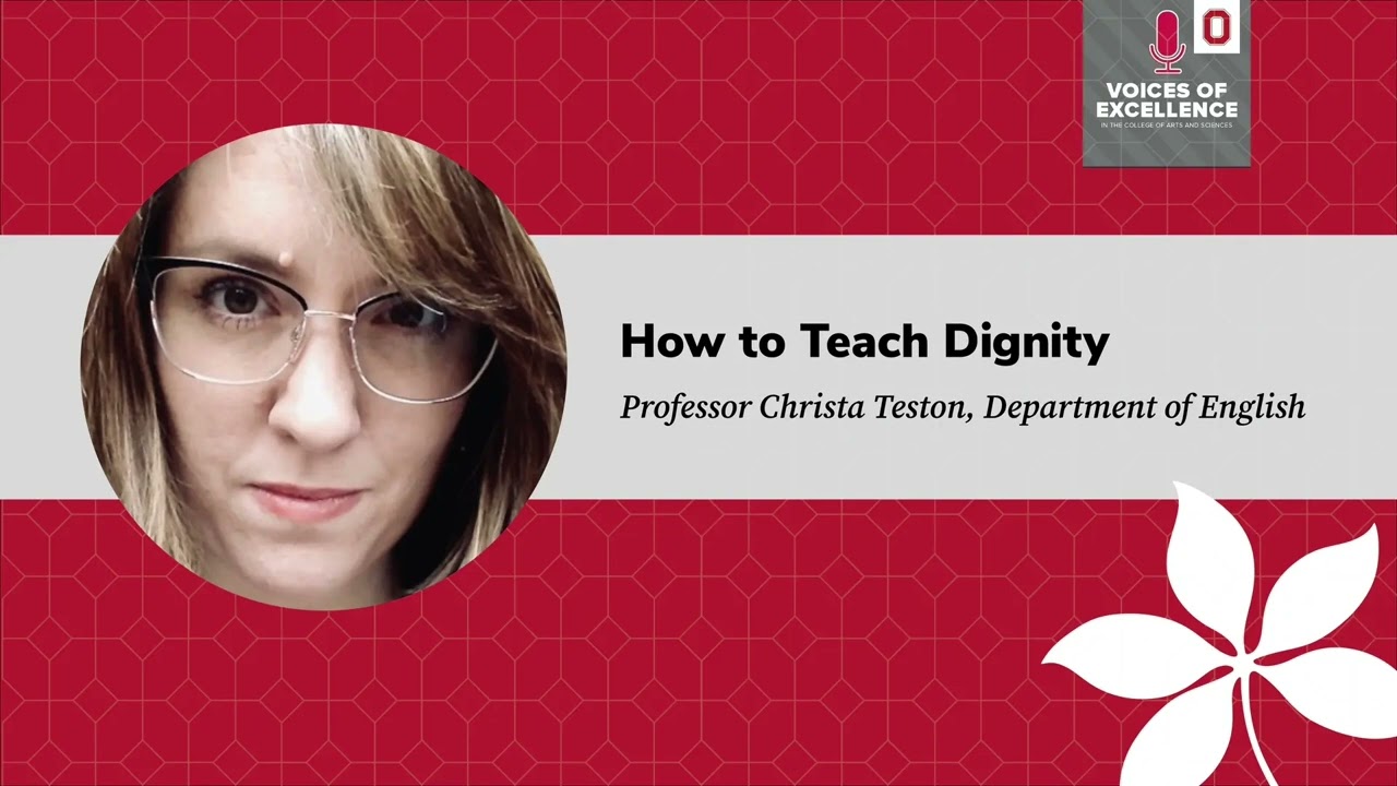 Christa Teston: How to Teach Dignity