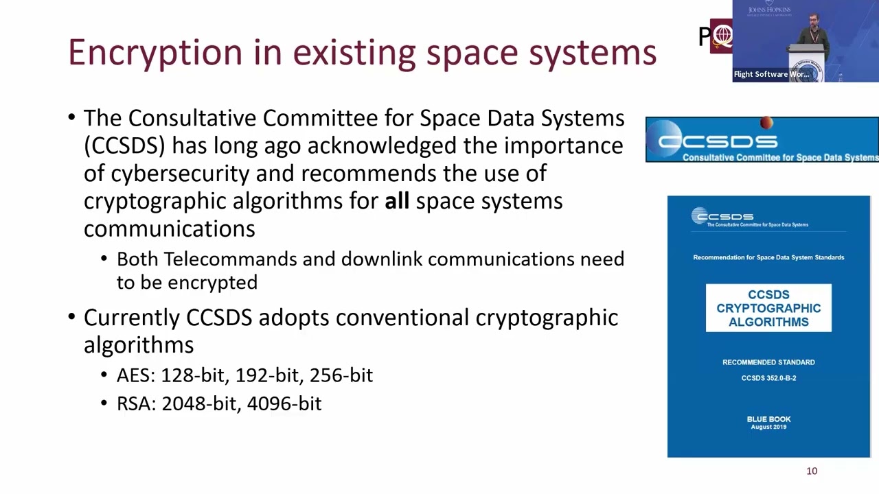 Post Quantum Cryptography for RISC-V Space Systems
