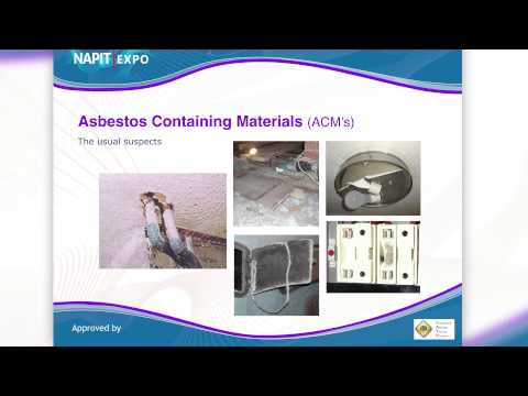 NAPIT EXPO 2014 Training Taster Session 4: Asbestos
