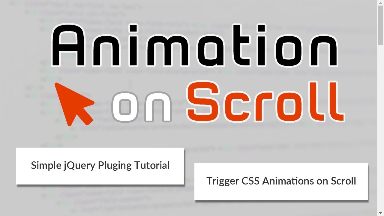 Animation On Scroll - Awesome Trigger CSS Animation on Scroll