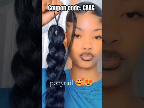 Slicking Braid Ponytail On Short Hair✨Sleek Arrogant Tae Tutorial | No Glue No Damage Ft.#ulahair