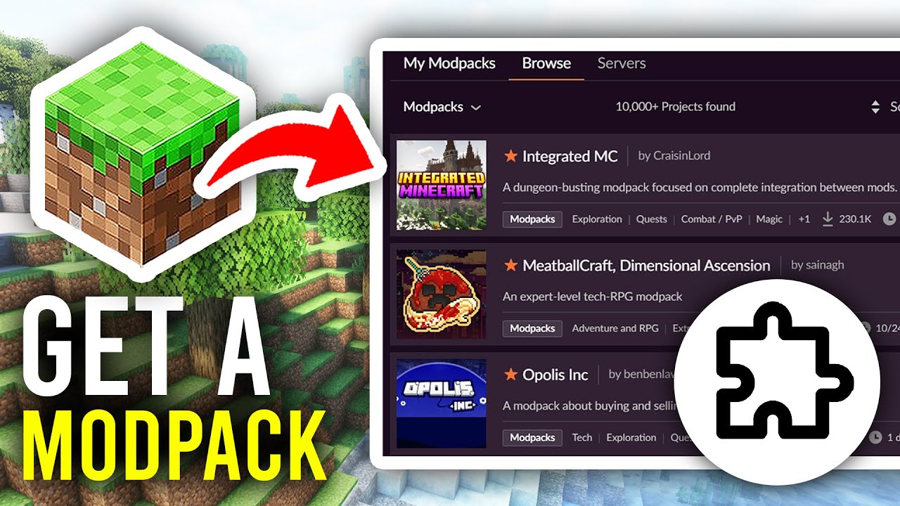 How To Download Minecraft Modpacks - Full Guide
