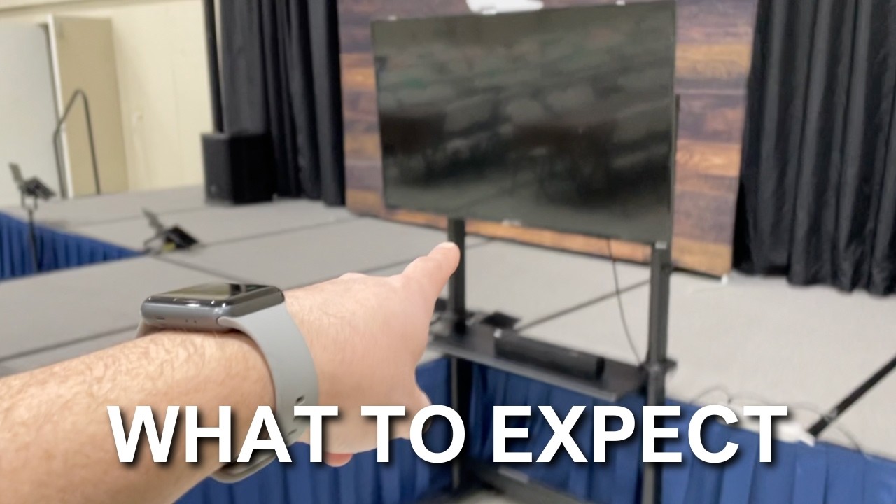 Mobile TV Cart Rolling TV Stand with Wheels for 55-100 Inch