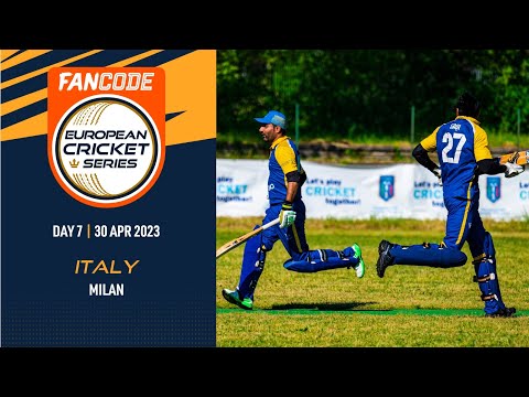 🔴 FanCode ECS Italy, Milan, 2023 | Day 7 | T10 Live Cricket | European Cricket