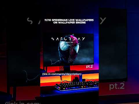 11/10 Spiderman Live Wallpaper you need for your PC🔥|| part 2 || FREE to DOWNLOAD🥵