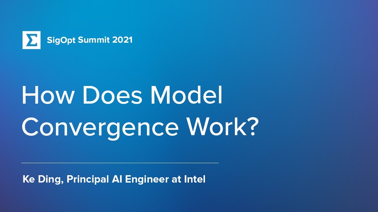 How Does Model Convergence Work?