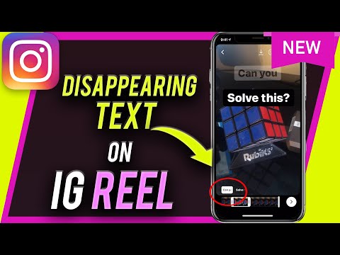 How To Add Text On Instagram Reels For Different Times - Change Text Duration