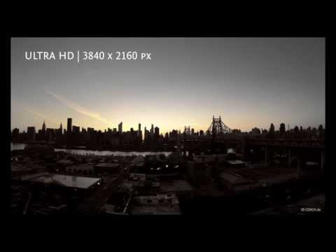 4K UltraHD to Standard Definition (Resolution Comparison)