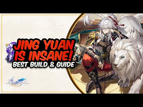 COMPLETE JING YUAN GUIDE! Best Jing Yuan Build - Light Cones, Relics, Teams & Review | Honkai SR