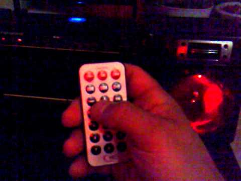 1990s Panasonic RX-CT810 Portable Stereo System+remote control+mp3-usb & disco-light