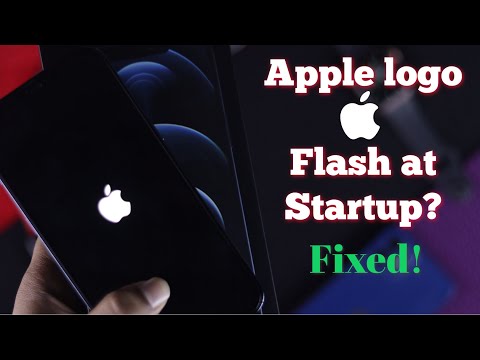 How To Fixed: Flashing Apple Logo Stuck on Boot Looping [iPhone 12's STUCK on APPLE LOGO]