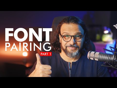 Font Pairing Part 1 - Urdu / Hindi [Eng Sub]
