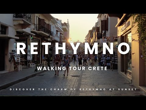 Explore Rethymno, Crete on Foot | Old Town & Seafront Walk"
