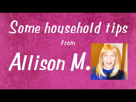 Dressing up to do some (house)work – Allison M.