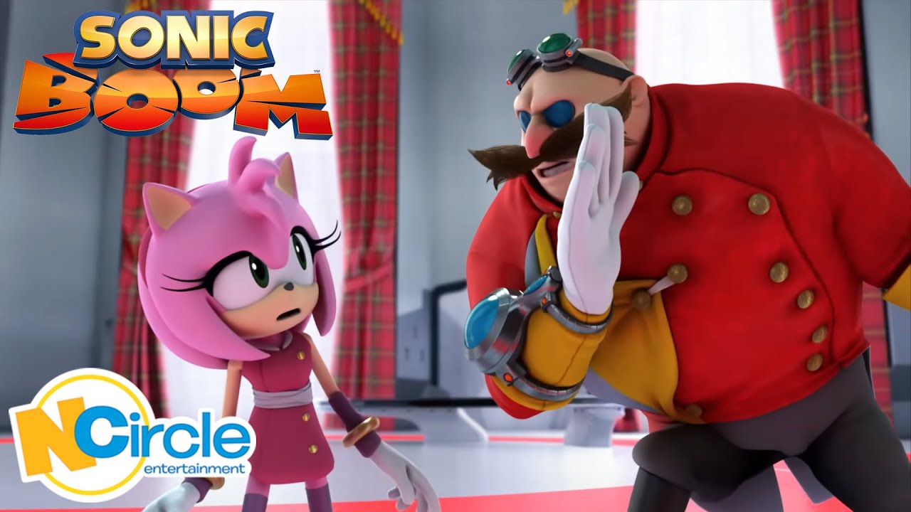 Sonic Boom Season 1 Episodes 15 & 16 | Amy Gives Eggman's Lair A New Look