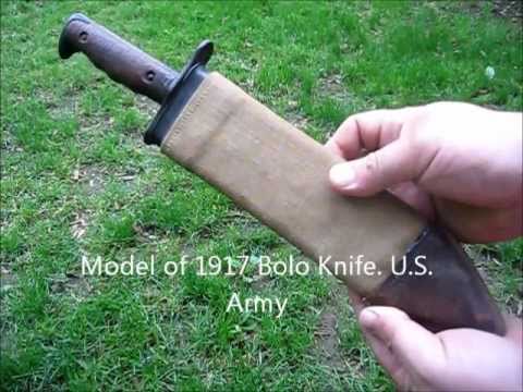 U.S. Army Bolo Knife, Model of 1917
