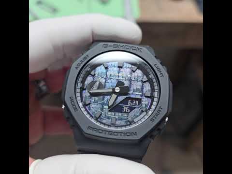 Casio G-SHOCK GA-2100-1A1 With Silicon Wafer Dial #casiogshock #gshock #watch Sunday June 29th
