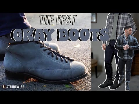 The Best Grey Boots for Men (but why aren't there more???)
