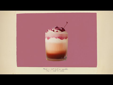 Iced Cherry Chai .