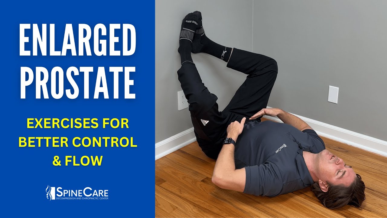 Best Exercises for Enlarged Prostate Relief (BETTER BLADDER CONTROL)