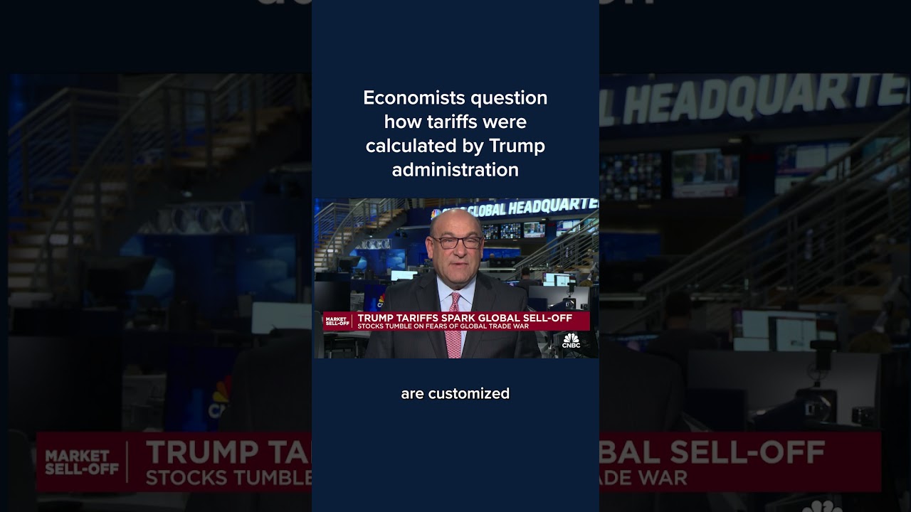 Economists question how tariffs were calculated by Trump administration