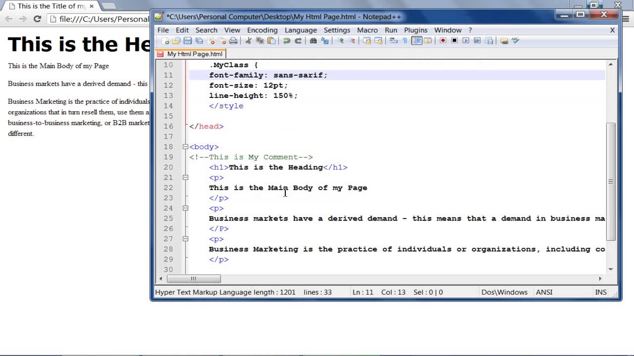 How to use CSS Syntax