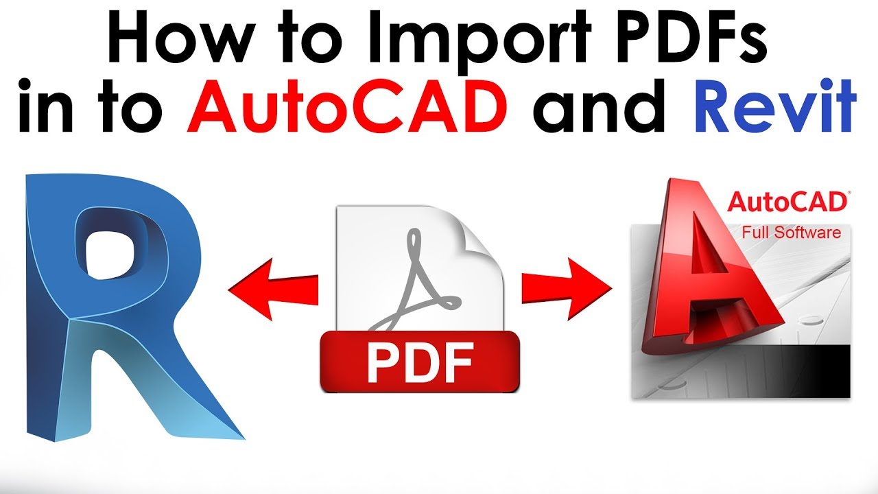PDF to CAD and Revit