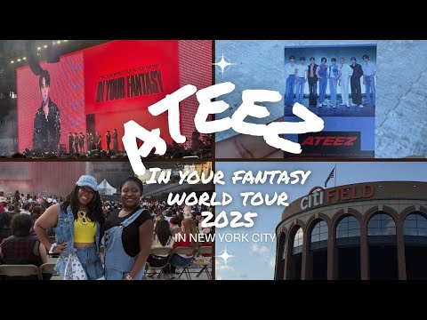 ATEEZ Concert Vlog ๐ฅ| In Your Fantasy WORLD TOUR 2025 in NYC