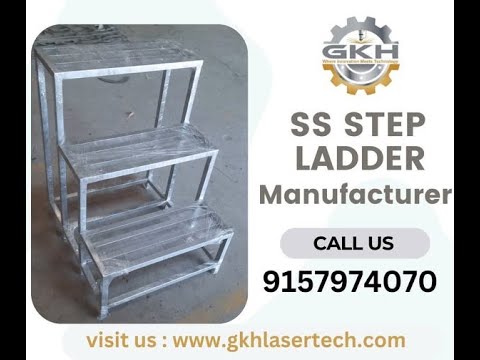 Stainless Steel Step Ladder - SS Step Ladder Latest Price ...