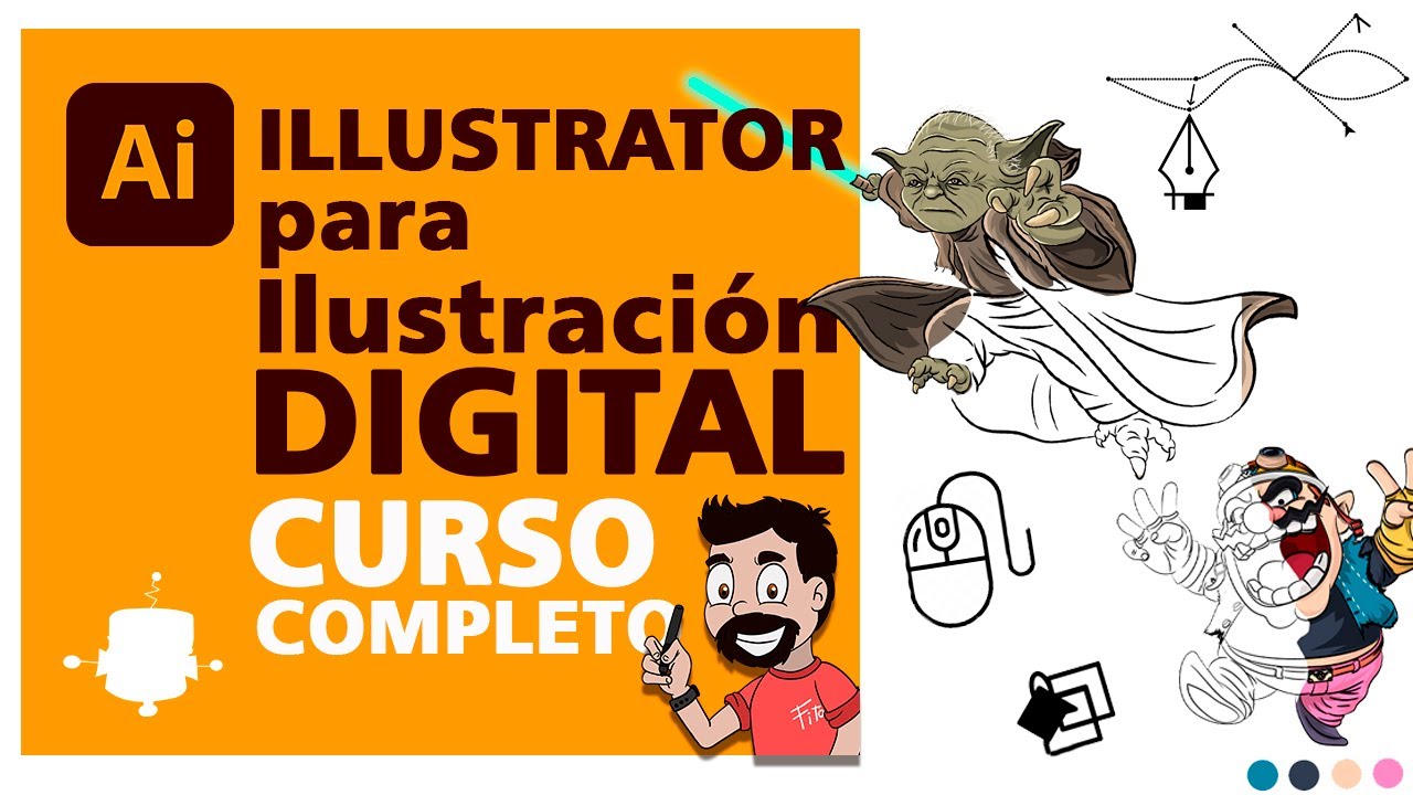 Adobe Illustrator for Digital Illustration | COMPLETE COURSE