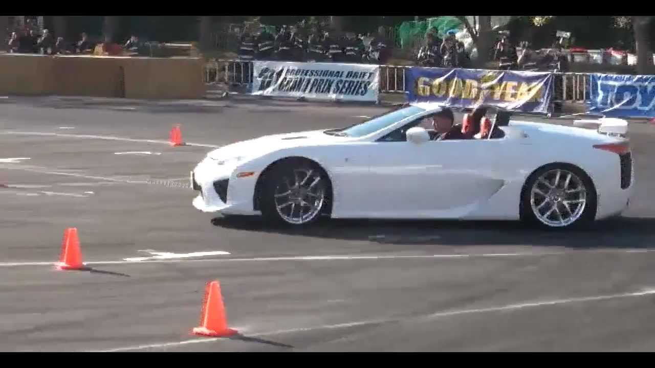 2013 Lexus LFA Roadster ! Drift !