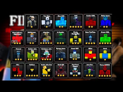 HOW to get ALL 27 MORPHS! Mafioso, Noli, John Doe...- Roblox - Find Forsaken Morphs!