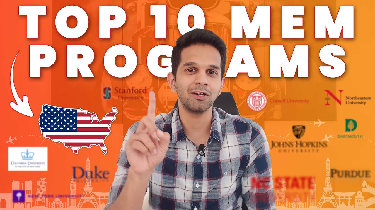 🏆 Top 10 MEM Programs in the USA | Engineering Management | MS in USA 🇺🇸