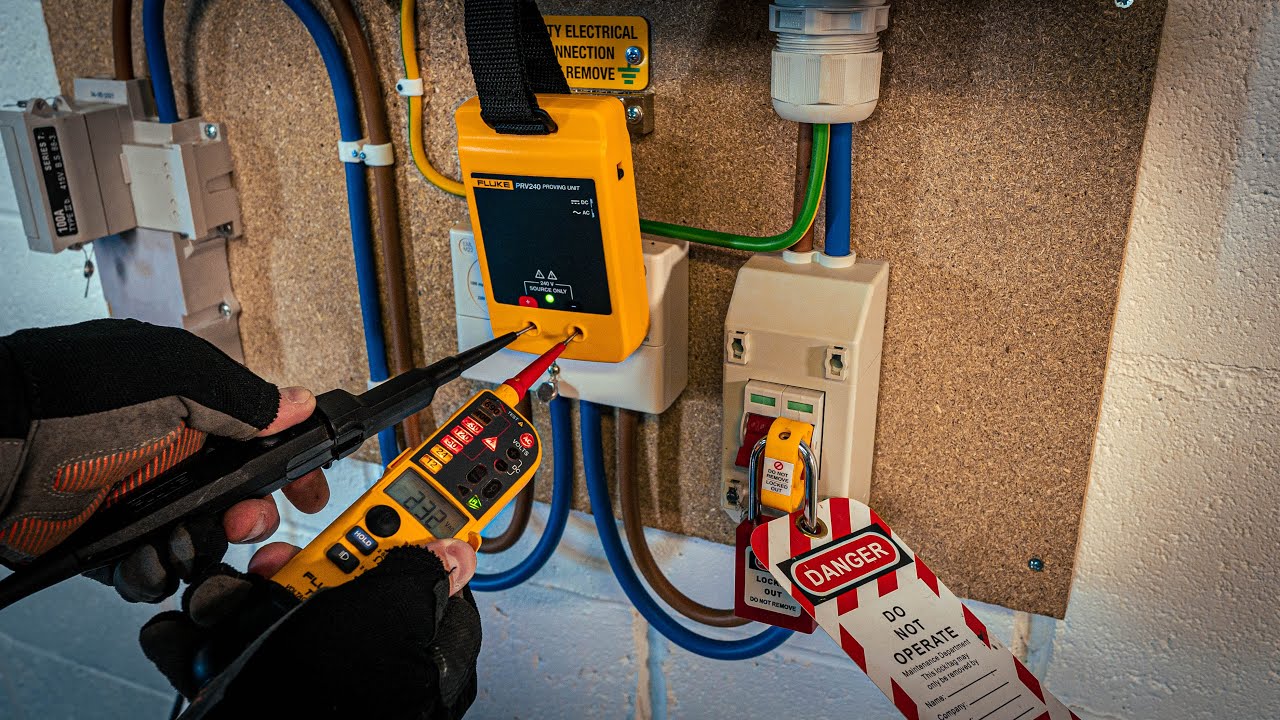 Electrical safe isolation procedure - Single Phase