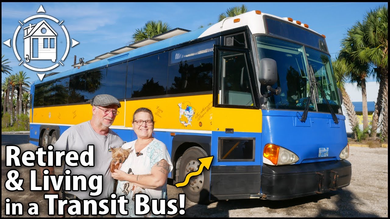 Retired Bus Drivers Created an Affordable, Off-Grid Tiny Home Out of an ...