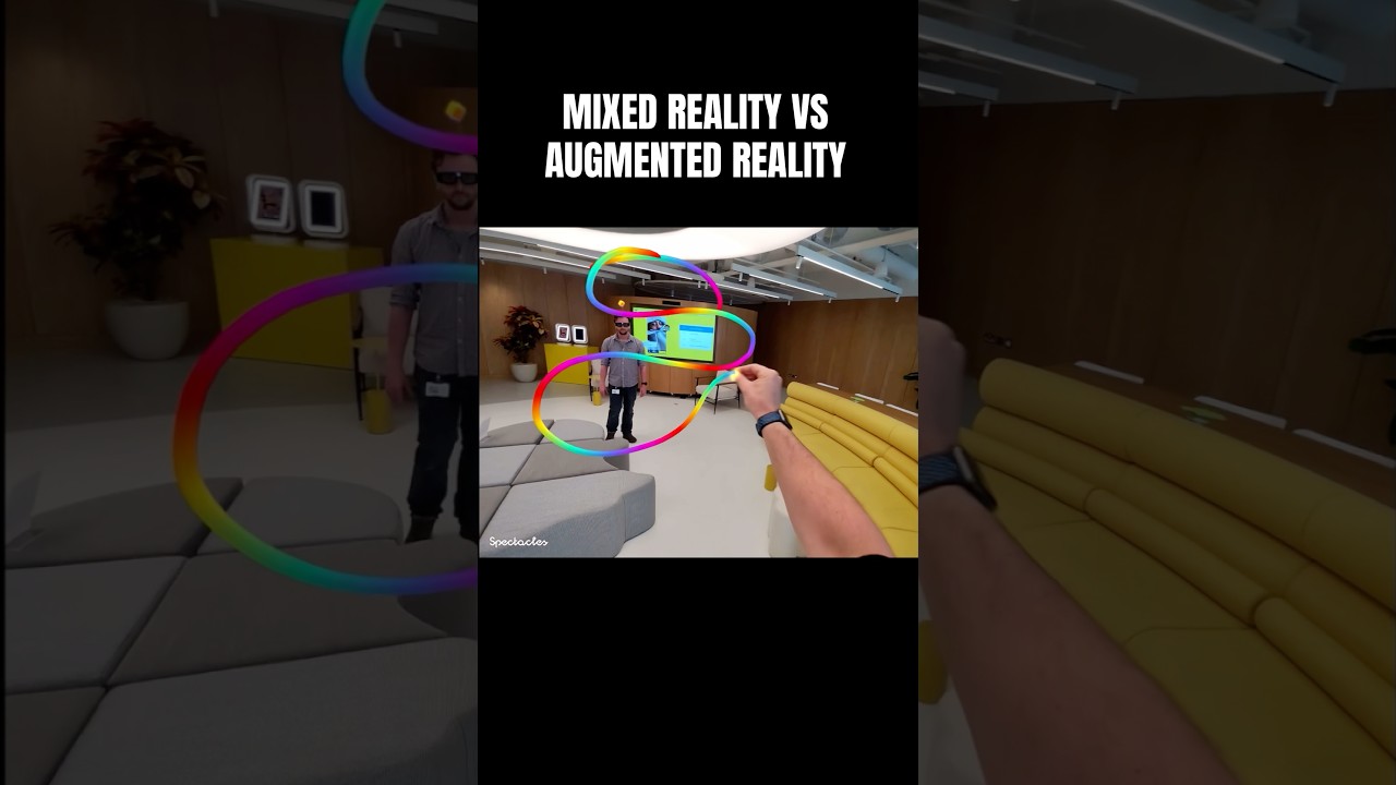 The Difference Between Augmented Reality and Mixed Reality #vr #gamertagvr #ar #mr