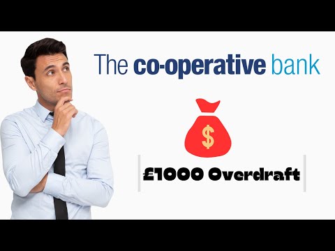 How to Get £1000 co-operative bank overdraft online